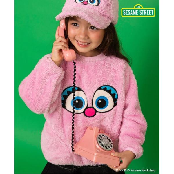 ※このアイテムは「返品・交換不可」商品です。商品番号：508331672ブランド：ブリーズ/BREEZE商品名：WEB限定  セサミストリート ファーフリーストレーナーカテゴリ：ウェア>トップス>スウェット・ジャージ素材：ファー...