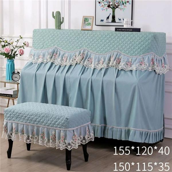 商品名：ピアノカバー材質：PU+TPUセット内容：ピアノカバー本体+椅子カバー商品特徴：【独特なバラ刺繍】丹念に作った美しいバラ刺〓が可愛くて目を引き、カバーが大切なピアノをほこりや汚れからしっかり守ってくれつつ、お部屋の素敵な飾りにもなる...