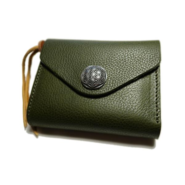magic theatre original wallet ROLLING LIGHTS 12 PURSEcol. dark brown, moss green, natural, mustard, brownMATERIAL(LEATHE...