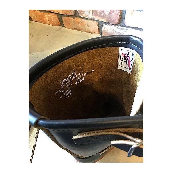 レッドウイング RED WING Engineer 9268 Engineer ファッション Boots “Klondike” Black ...