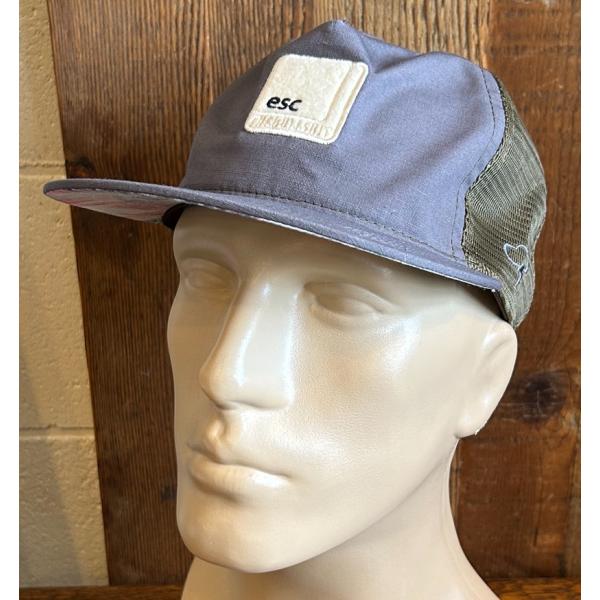 アンパルクリエィテブ THE AMPAL CREATIVE キャップ S204 ESCAPE TRUCKER GRAY今、カリフォルニアで最も注目されているライフ・クロージング・ハットブランドTHE AMPAL CREATIVEのストラップ...