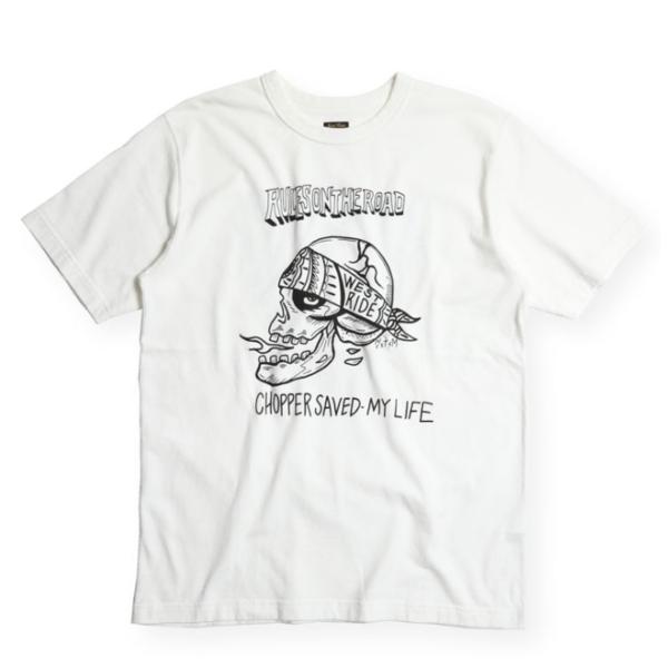 ウエストライド WEST RIDE PT.TEE.25-10 OFFH-Dの有名人気デザインである往年のスカル&amp;バンダナをモチーフに、RULES ON THE ROADのシーズンテーマを載せたBAR&amp;SHIELDとイーグル。...