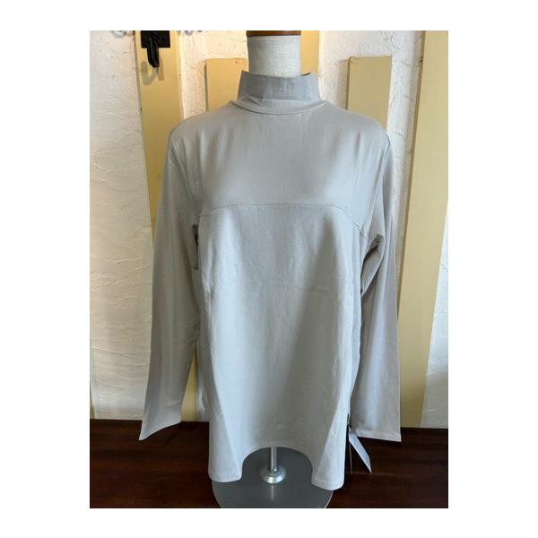Le chanter/ルシャンテ　ラウンドヘムベアハイネックPO 530101-21グレージュ