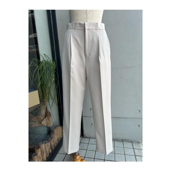 PRISCILLA BUS D'OR/プリシラバスドール 　ツインクロスソフトワイドパンツ　グレージュ　2501600