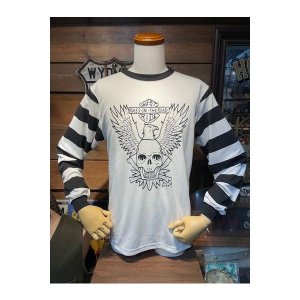 WESTRIDE 25SS NEW ITEM「POWER DRY BORDER SLEEVE LONG TEE」「夏に涼しい」というメリットをより効果的に実感する長袖タイプ。日焼け防止や風よけという長袖の利点を不快感なく着用できる一枚は夏場...