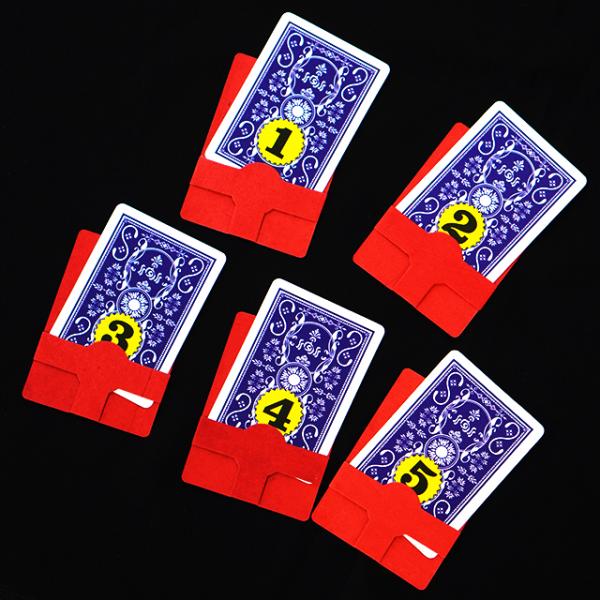 カードに印刷された数字の合計を魔法で当てる。？セットアップ不要で驚くべき効果のトリックです！