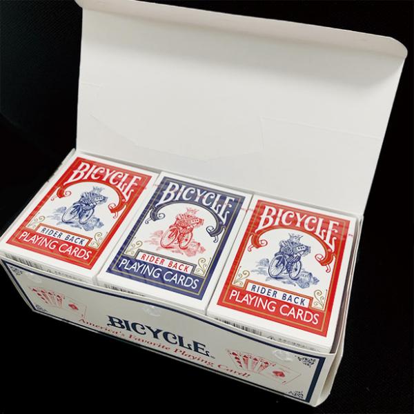 【1個約508円（税抜）】セカンド・スタンダードと異なり正規パッケージの高級品！（Poker size、青・赤バック各6個、計12個）【まとめ買い】【おすすめ手品用品】