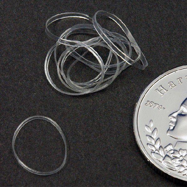 トリックコイン用の特製スペアー ラバーバンド（極小輪ゴム・約10本入り）
