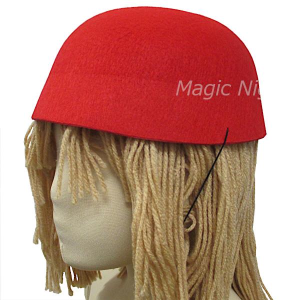 発表会や工作に！軽くて柔らかい、フェルト帽子 全9色だよ☆ホワイト イエロー ブラウン ピンク グリーン ライトブルー 灰色 レッド 橙色 かがあるよ！簡単にアニマル帽子も作れちゃうよ♪ハロウィン仮装、お遊戯会、発表会、運動会、文化祭、学芸...