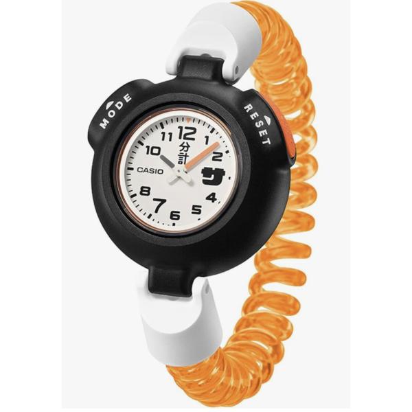 CASIOからサウナ愛好者のために特別に作られた腕時計「サ時計」のご紹介です。[5気圧防水]防水性能は5気圧防水を搭載。[使用可能環境]設定温度100℃までのサウナ（腕に着けた状態で15 分以内の使用）12 分計