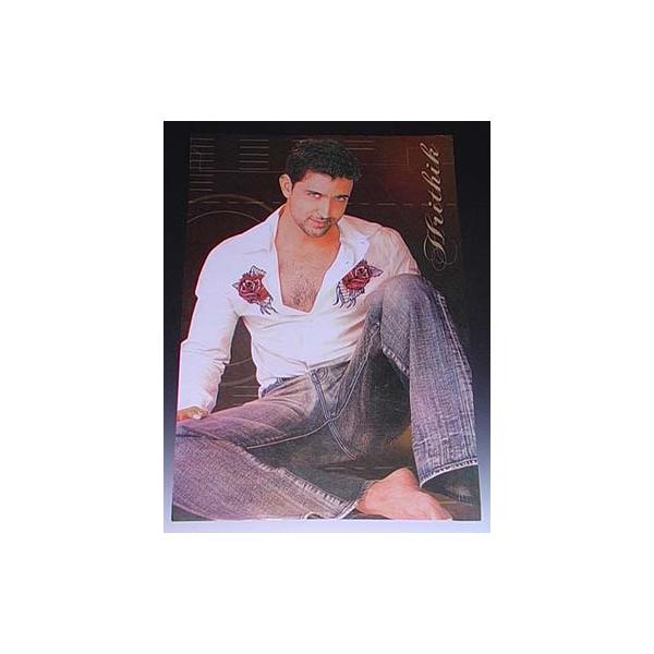 インド映画俳優リティック・ローシャン（Hrithik Roshan）のポスターです。インドからの直輸入品につき、多少のシワ、折れ等ある場合がございます。 ご了承頂ければ幸いです。 もちろんあまりにもひどい商品は外してあります。* 縦 / 約...