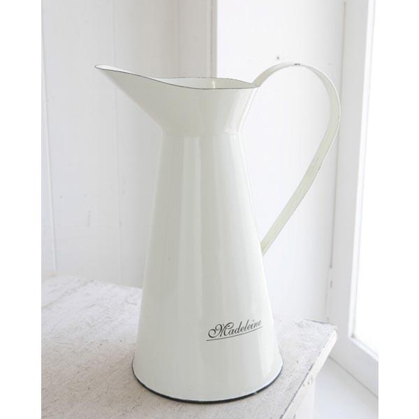 サイズ　幅20ｘ奥行13ｘ高さ25.5cm口径9ｘ深さ23cm材質　スチール（琺瑯仕上げ）＊琺瑯製品特有の剥がれ・欠けがあります。また、底には製造工程上、釉薬のかからない焼成針の跡がございます。黒い斑点のようなものですが、こちらは完全になく...