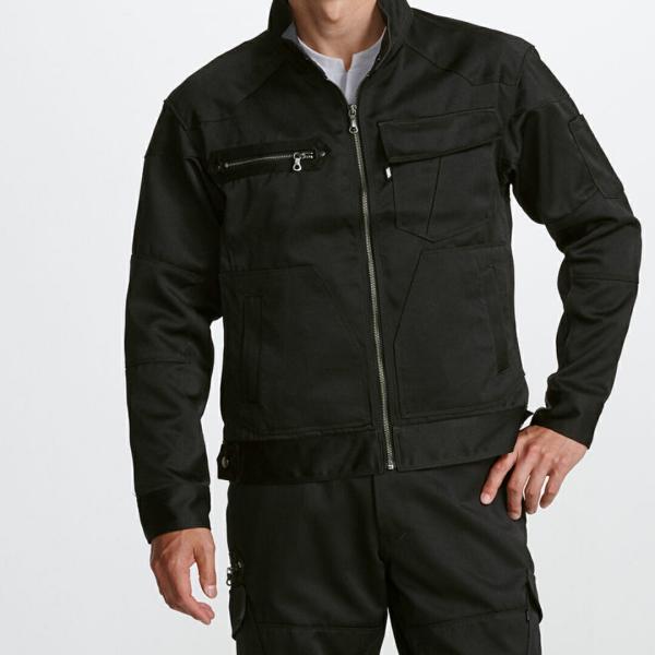 3920-124  長袖ブルゾンハードな環境にも耐える耐久性と、手入れが圧倒的に楽なイージーケア性を両立しました。汗や汚れが気になっても、ご自宅で気軽に洗える**ポリエステル100％**素材。シワになりにくく、アイロンの手間も大幅に削減しま...