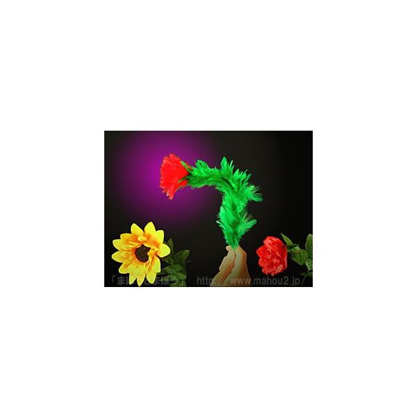 簡単な操作でお辞儀させる事ができる特別製の花です。 （お辞儀は何度でも繰り返せます。）使い方は色々。コメディーマジックの好きな方には特にお勧め！ 色々演出の幅が広がりますよ。もちろん、子ども達相手のマジックショーにも最適です。あなたとともに...