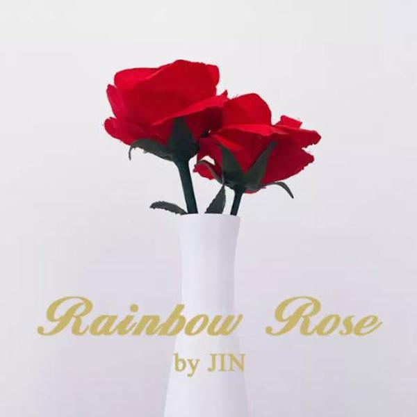 １輪のバラの花が３色に変化し、さらに分裂して２輪になる鮮やかなマジック！-Rainbow Rose by JIN-１輪の花で次々と現象が起こせる鮮やかなマジックです。【ダブルフラワー】と似ていますが、こちらは３色に変わるのと動画のように瞬間...