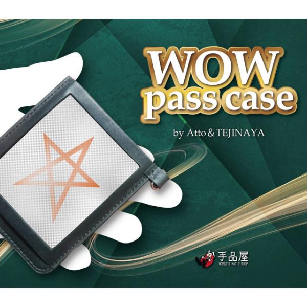 パスケース型のWOW！相手に白紙に好きな絵や文字を描いてもらい、それを裏向けて持っていてもらいます。もう一枚の白紙をパスケースに入れて、軽く振っていると・・・何と！徐々に相手の描いたものが浮かび上がってきます！相手が持っていた紙を見ると真っ...