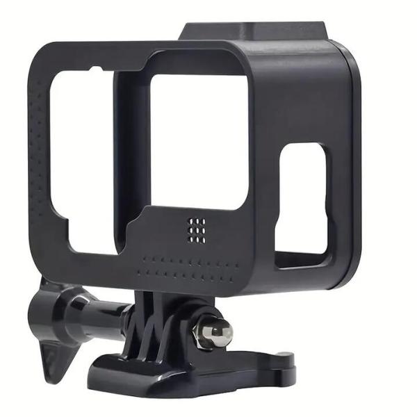商品名  GoPro HERO12/ HERO11/ HERO10/ HERO9用 ハード フレーム 保護ケース アクションカメラアクセサリー 本体カバー プラスチックフレーム ホットシュー マウント ボーダー ハウジング ケース アダプタ...