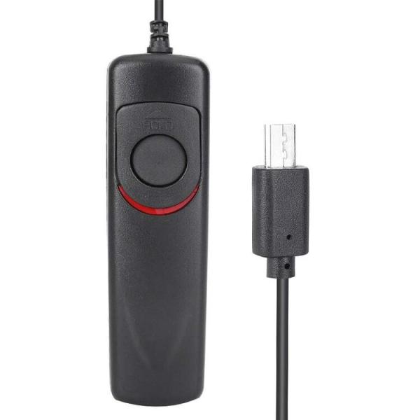 商品名  リモコン レリーズ ソニー RM-VPR1互換 Sony Alphaカメラに対応 撮影リモートシャッター リリーススウィッチケーブルコード 握りやすいスペック  ■カラー：ブラック■長さ：約96cm商品説明  動作：・【振動防止】...