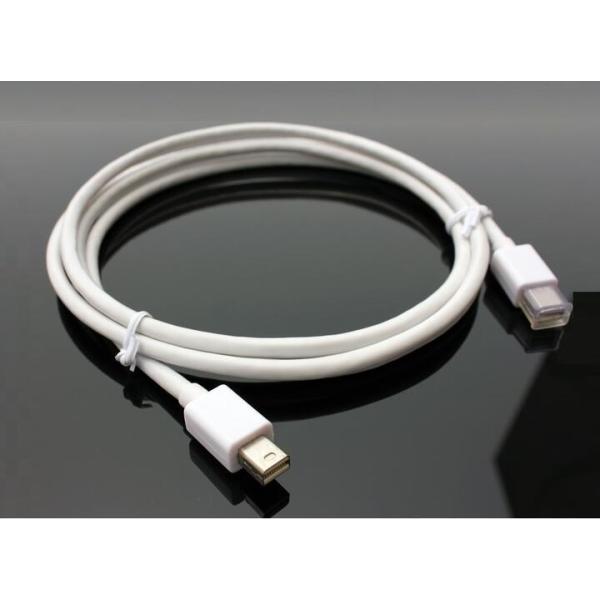 商品名  Apple/Surface pro用 Mini DisplayPort to Mini DisplayPort ケーブル オス−オス 音声対応用途  ●　Mini DisplayPort/Thunderboltの出力持つ本体からM...