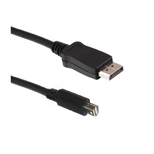 商品名  Apple/Surface pro用 Mini DisplayPort to DisplayPort 変換ケーブル オス−オス 音声対応 ブラック用途  ●　Mini DisplayPort/Thunderboltの出力持つ本体か...