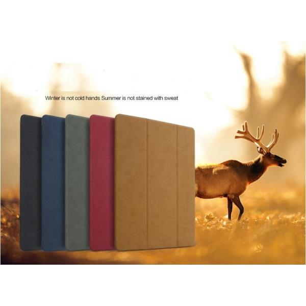 商品名  BGR iPad Pro 9.7インチ/iPad 第5世代 9.7inch(2017)2機種選択 鹿革調 高級 PUレザー ケース 三つ折り オートスリープ機能カラー  ブラック、ブラウン、ネイビー、グレー、レッドスペック  材質...