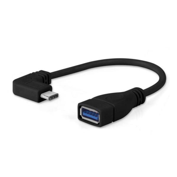 商品名  USB3.1 Type C to USB3.0 Type A L字 直角　変換ケーブル 20cm オス−メス/L字 90°USB C M-USB3.0 AF OTG ケーブルカラー:ブラック、ホワイト【スペック】 長さ：20cmU...