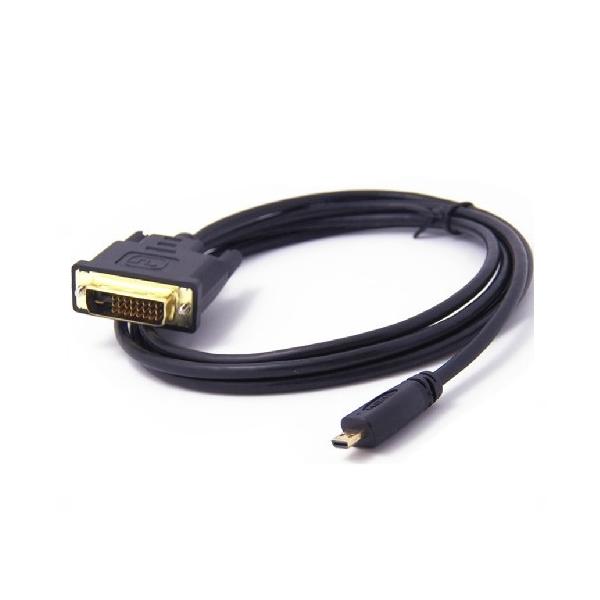 商品名  Micro HDMI to DVI-D (24+1)ピン 1080P 変換ケーブル オスーオス HDMI Type Dカラー  ブラックスペック  長さ：1.8ｍHDMI端子：Micro HDMI(type D)金メッキ オスDV...