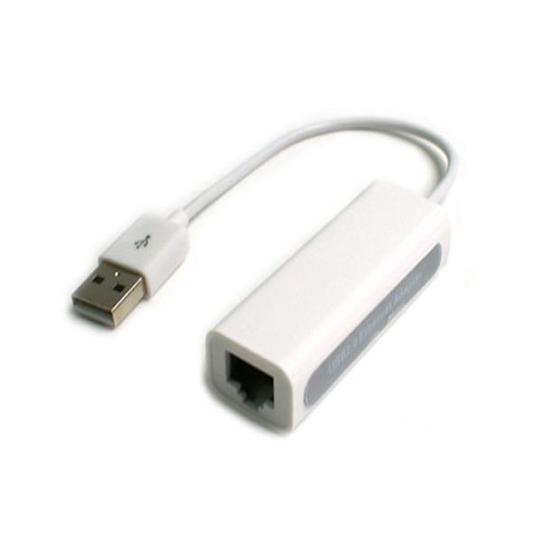 商品名  USB2.0 to RJ45 LAN 変換アダプタ USB2.0 Ethernet Adapter ドライバCD付カラー  ホワイトスペック  長さ：19cmバージョン：USB2.0 タイプAUSB端子：USB2.0 Type-A...