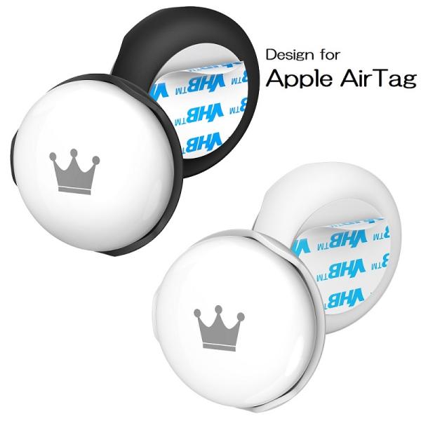 商品名  Apple AirTag エアタグ用 3M 強力粘着 硬質 プラスチック ホルダー ケース カバー Premium Plastic holder Compatible with Apple AirTag エアタグ アクセサリー シ...