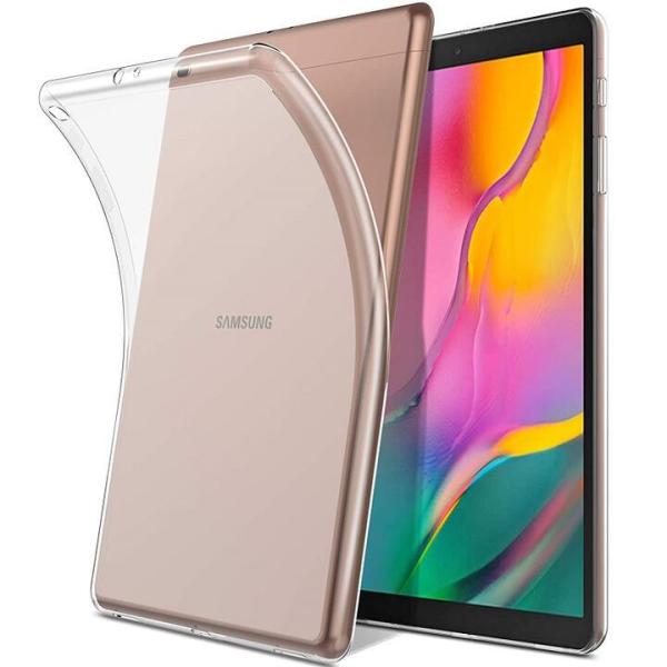 商品名  Samsung Galaxy Tab A 10.1 (2019) タブレット専用 ケース TPU ケース クリア ホワイト ソフト バック カバー 半透明 背面 ケース 落下防止 衝撃吸収 擦り傷防止 フルカバーカラー  クリアホ...