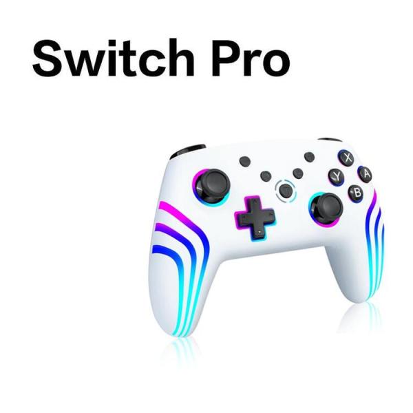 商品名  Switch コントローラー Switch2用 800mAh大容量バッテリー 7時間連続使用 4段階TURBO連射 7色RGBライト 背面ボタン＆マクロ機能 ホール効果スティック 4段階HD振動 高精度6軸ジャイロセンサー Blu...