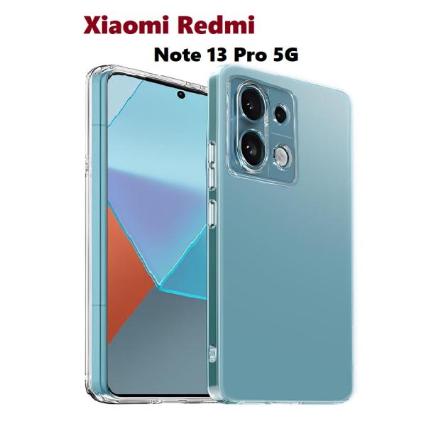 商品名  Xiaomi Redmi Note 13 Pro 5G用 TPU ソフト クリアケース バックカバー 透明 保護ケース 衝撃吸収 落下防止 クリアカラー  クリア（透明）スペック  素材：TPU対応機種別  Xiaomi Redm...