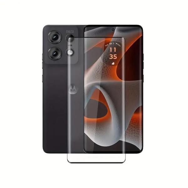商品名  moto Edge 50 Pro対応機種選択 3D 強化 液晶フィルム エッジフル保護フィルム 高透過性 耐衝撃 硬度9H Touch対応 指紋付着、汚れ防止 黒縁粘着クリア※　当店では入荷後、全品切開し、フィルムの状態を再チェッ...