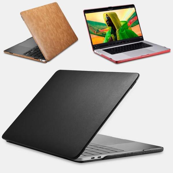 商品名  【正規品】iCARER MacBook Pro14.2" 2021-23年版用 ハンドメイド マイクロファイバー レザー ケース 上下カバー シェルケース　スリーブ スリム型番  RMA141カラー  ブラック※　写真はマックブッ...