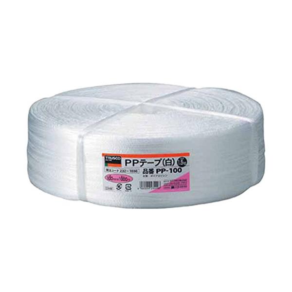 メンコ無白/100mm×1000m/PP100・Color:白Size:100mm×1000mStyle:メンコ無PatternName:単品・パッケージ個数:1・色:白・標準幅(mm):100・長さ(m):1000・製造国:日本・質量(k...