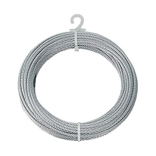 20mシルバー/Φ6mm/CWM6S20・Style:20mPatternName:単品Size:Φ6mm・パッケージ個数:1・ロープ径(mm):6・長さ(m):20・使用荷重(kg):300・質量(kg):2.60