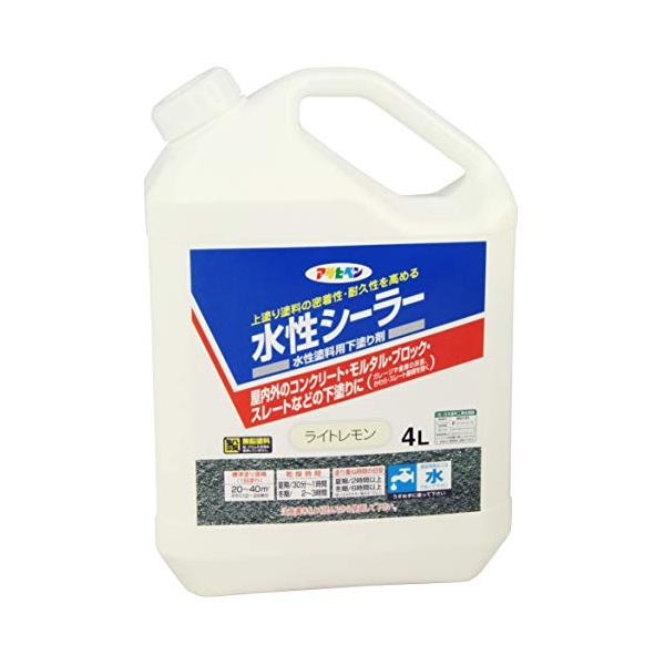 イエロー/4L/_・Size:4L・パッケージ個数:1・上塗り塗料の下地との密着性及び耐久性を向上させます。・上塗り塗料の吸い込みを防ぎ、優れたシール効果 を発揮します。・本品で下塗りすれば、余分な上塗り塗料がいらず経済的で仕上がりもきれい...