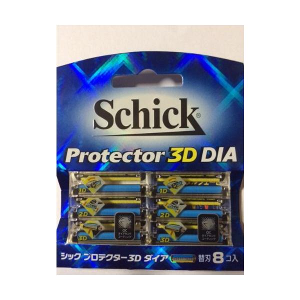 透明/クリア/-/PDIA-8・パッケージ個数:1・シック プロテクター3Dダイア用替刃・内容量:8コ入