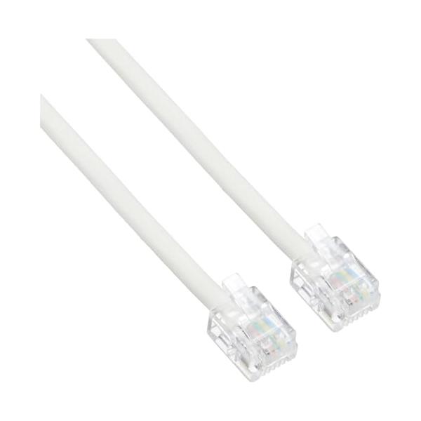 4芯/2芯-/7m/TEW-T070・Size:7mStyle:4芯/2芯・パッケージ個数:1・●室内のテレホンコンセントと、モジュラータイプの電話機、FAX、モデム内蔵のパソコンなどを接続するときに使用 ●6極4芯のNTT仕様のホームテレ...