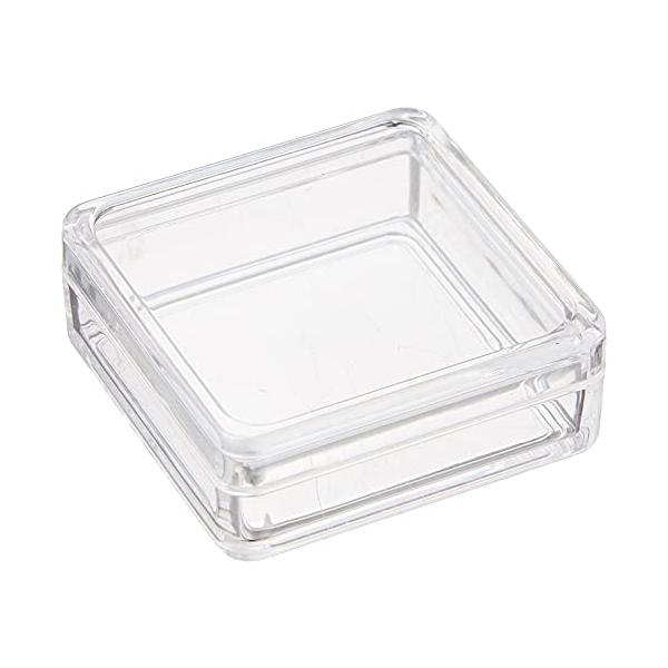 50個入透明/36×36×14mm/1-4698-01・パッケージ個数:1・※事業者向け商品です※・入数 1箱(50個入)・サンプル保管に便利な角型ケースです。・型番：1型・外寸法（mm）：36×36×14