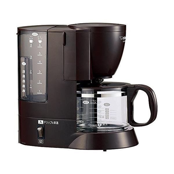 モダンブラック/5-6カップ/EC-AK60-TD・パッケージ個数:1・サイズ:幅23×奥行15.5×高さ28cm・本体重量:1.7kg・材質:PP、ホウケイ酸ガラス、繊維状活性炭・電源:100V・消費電力:650W