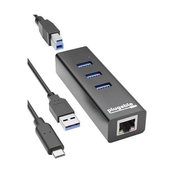 -/-/USB3-HUB3ME・パッケージ個数:1・柔軟な接続性 - USB-C または USB 3.0 ポート経由で、ラップトップ PC やタブレットに USB ポートを追加するだけでなく、簡単に有線ギガビット・イーサネット対応にすること...
