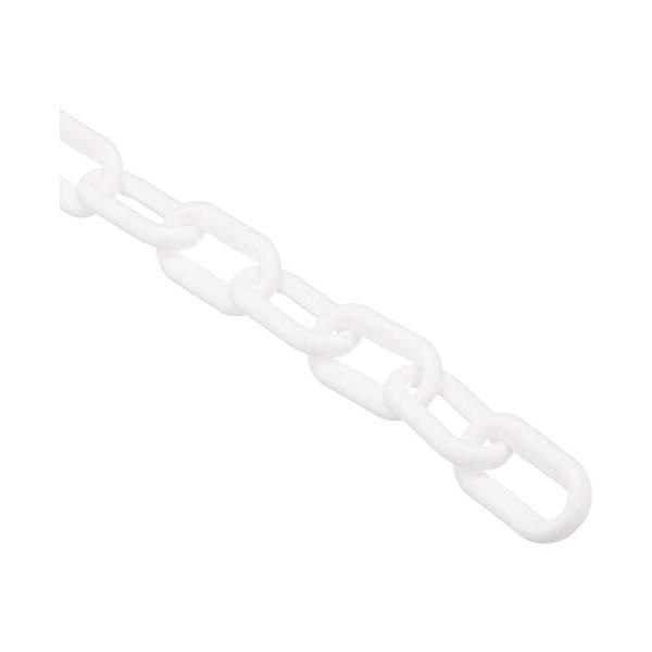 2M白/6MM/TPCB62W・Color:白Size:6MMStyle:2MPatternName:単品・パッケージ個数:1・短尺タイプのプラスチックチェーンです。別売のチェーンジョイントを用いることで延長も可能です。・進入禁止区間の仕切...