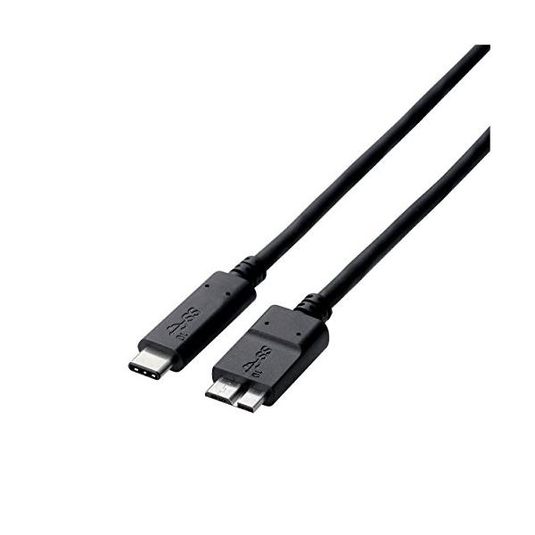 USB(TypeC)-USB(microB)3A出力/0.5m/USB3-CMB05NBK・Size:0.5m・パッケージ個数:1・USB3.1の規格である「Certified SUPERSPEED+ USB(USB3.1)」の正規認証品。...
