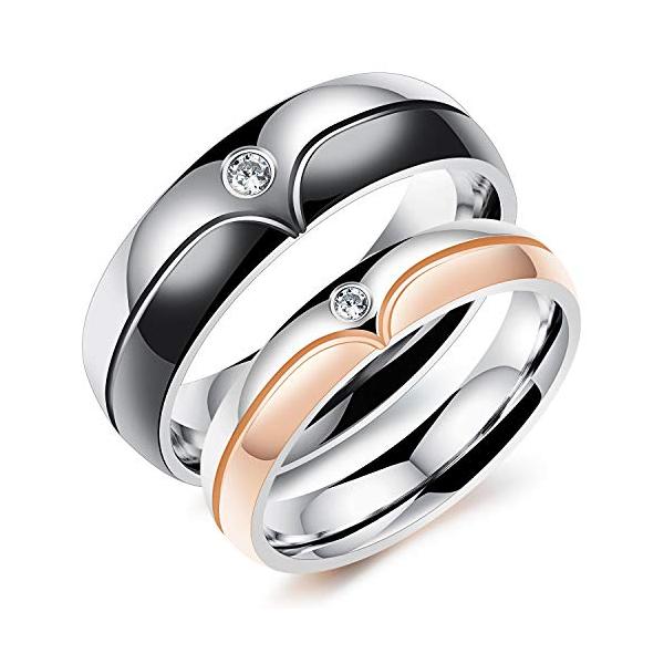 婚約指輪丸面-黒/-/-・Color:丸面-黒RingSize:20・パッケージ個数:1・【Rockyu ペアリング】シンプルで着用しやすいデザイン、派手過ぎず、地味過ぎない、ちょうど良い存在感が魅力の結婚指輪（婚約指輪）です。普段使いでも...