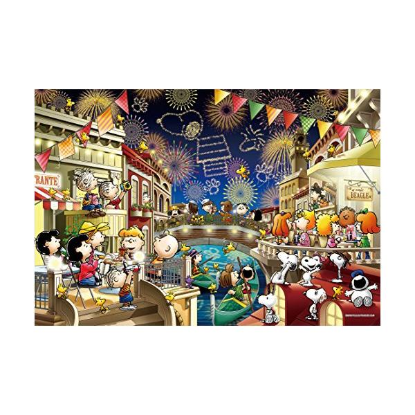 300ピーススヌーピー ファイアーワークス/26×38cm/28-310s・Color:スヌーピー ファイアーワークス・(C)2016 Peanuts Worldwide LLC・完成サイズ:26x38cm・300ピース・スヌーピーやチャー...