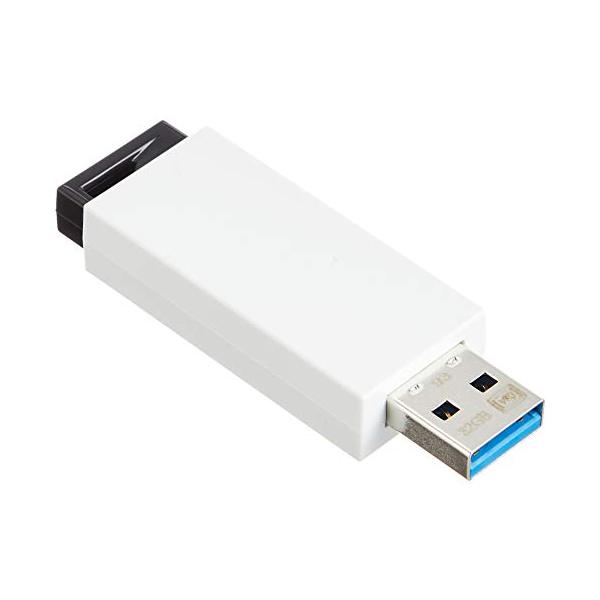 ホワイト/32GB/U3-PSH32G/W・Size:32GBColor:ホワイト・パッケージ個数:1・容量:32GB/カラー:ホワイト/USB 3.0対応/最大転送速度5Gbps(規格値)・片手でカチッとUSBコネクターを出せるノック式U...