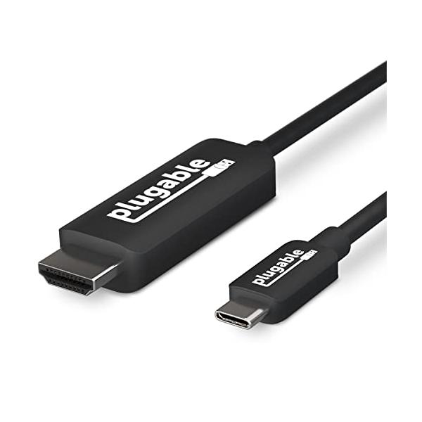 ブラック/HDMI/USBC-HDMI-CABLE・パッケージ個数:1・USBC - HDMI 変換ケーブル - グラフィック出力をサポートしている （DP 代替モード、Thunderbolt 3/4 対応の）USB-C ポートに、最大解像...