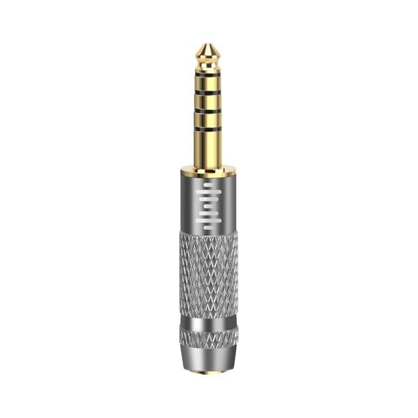 4.4mmオスから2.5mmバランスメス。シルバー/2 inches X 0.36 (5 cm 0.92 cm)/GEEKRIA-4425・Size:2 inches X 0.36 (5 cm 0.92 cm)・パッケージ個数:1・アウトプ...