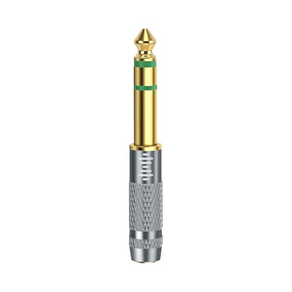 シルバー/2.5 X 0.3 inches (6.3 0.8 cm)/PJZ44-03・Size:2.5 X 0.3 inches (6.3 0.8 cm)・パッケージ個数:1・オーディオアダプタースティックは、3.5mmプラグを6.35m...